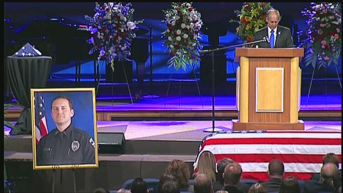 Raw video: Officer Robert German's father reflects on son's life