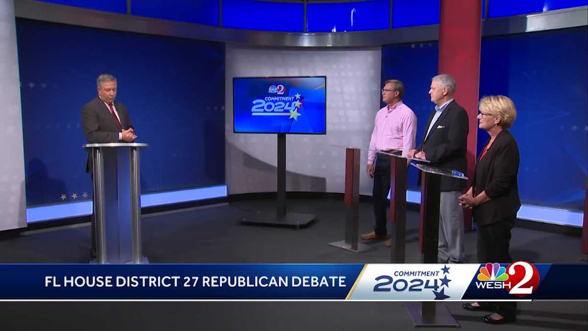 Florida House District 27 Republican primary debate