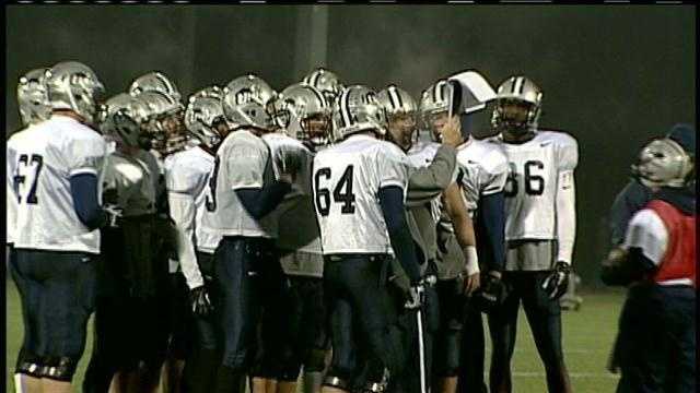 UNH football talks playoffs
