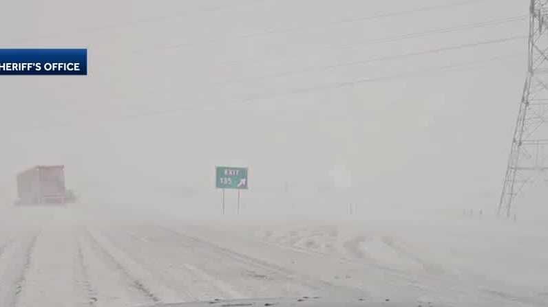 Iowa blizzard: Interstate 29 closes as winter storm hits Midwest
