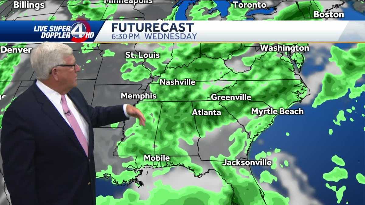 Videocast: Hot and humid, afternoon storms