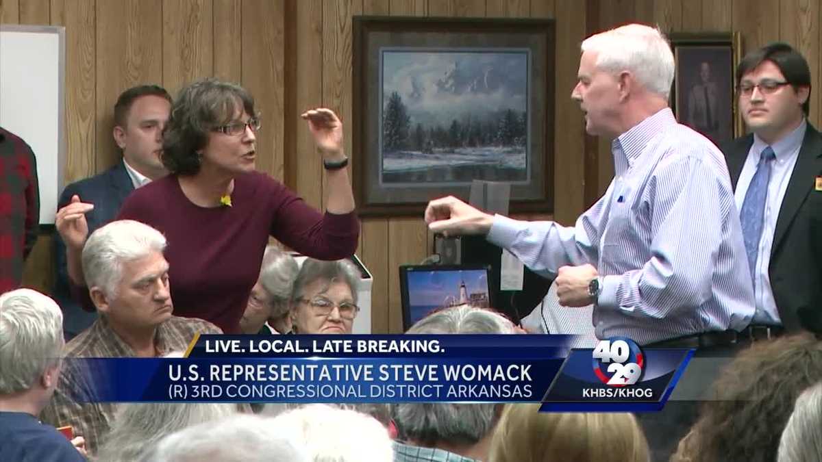 Rep. Steve Womack holds town hall in Bentonville