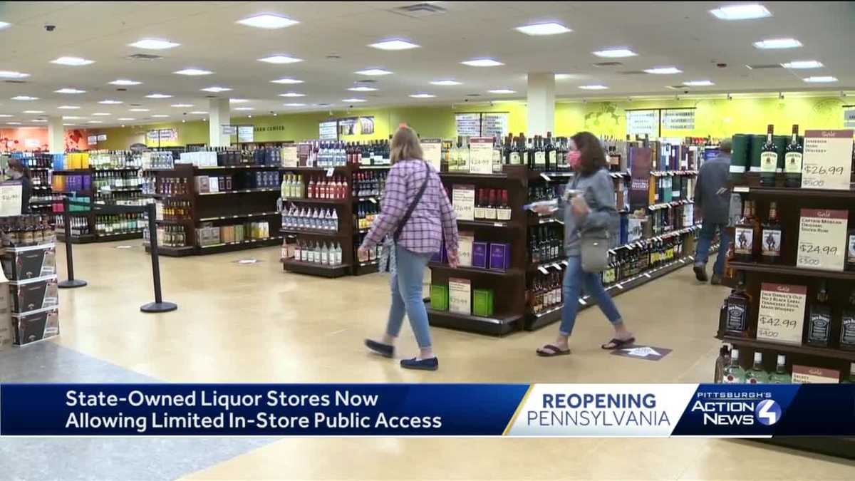 Pennsylvania liquor stores open their doors to shoppers as 'yellow ...
