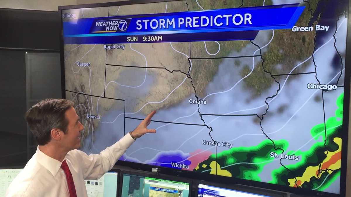 Bill Randby breaks down Sunday, Monday forecast