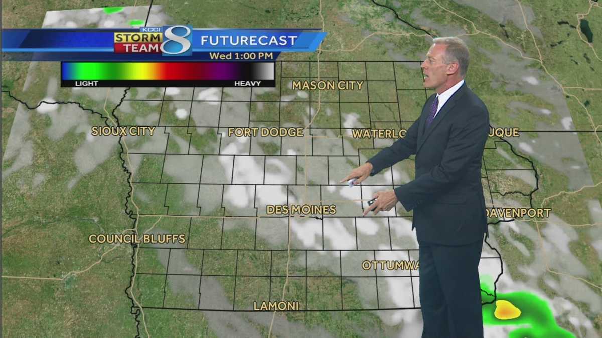 KCCI 8 News at Ten weather forecast