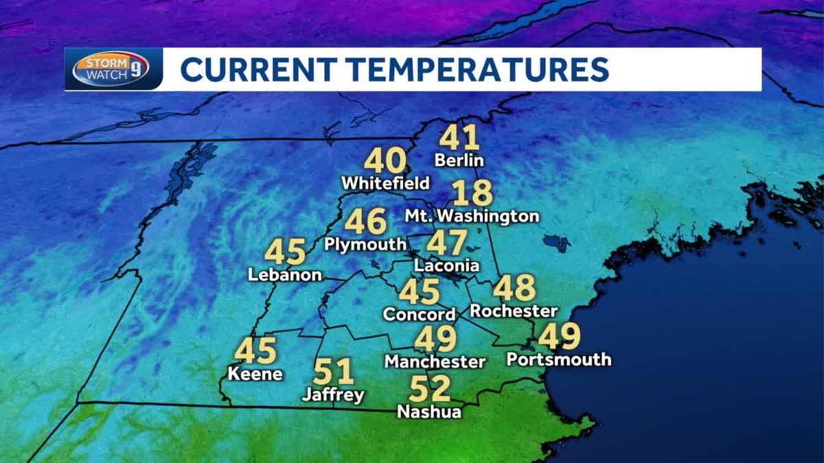 Video: Milder temperatures, but snow possible for some