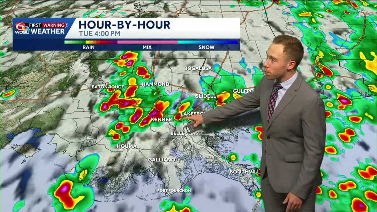 Flood watch extended. Watch for street flooding Tuesday.