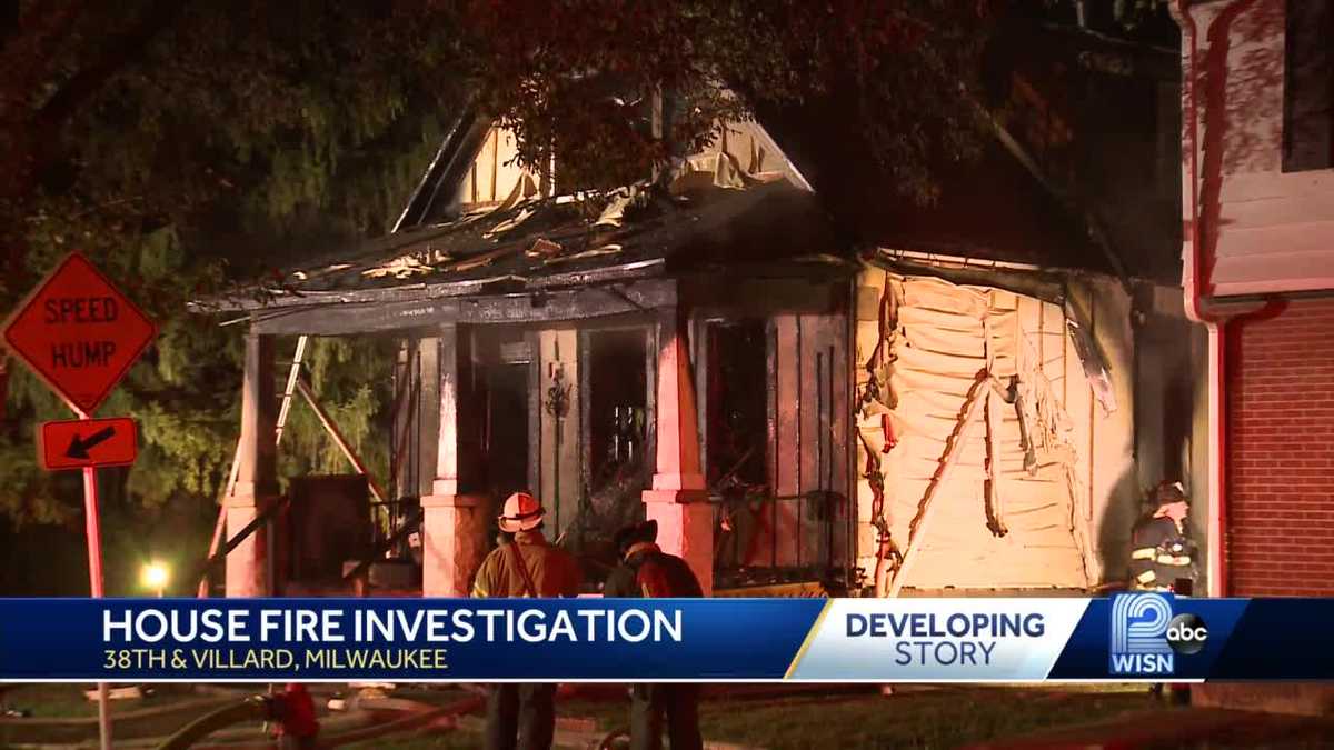 Raging fire engulfs home on Milwaukee’s north side
