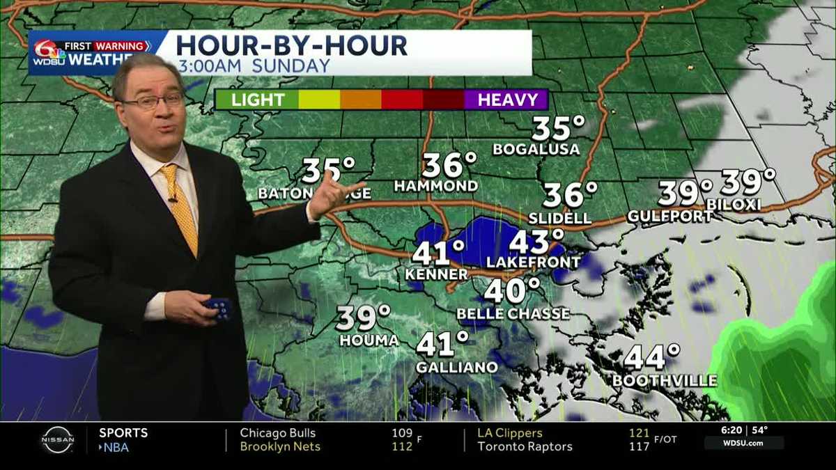 A cool Saturday ahead, very cold mornings Sunday & Monday