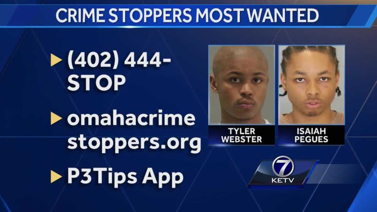 Crime Stoppers Most Wanted: Tyler Webster, Isaiah Pegues