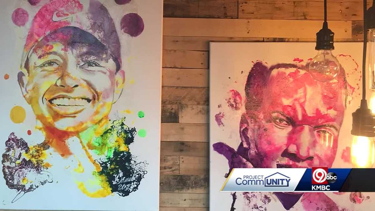 Independence artist David Alston pays tribute to African-American leaders