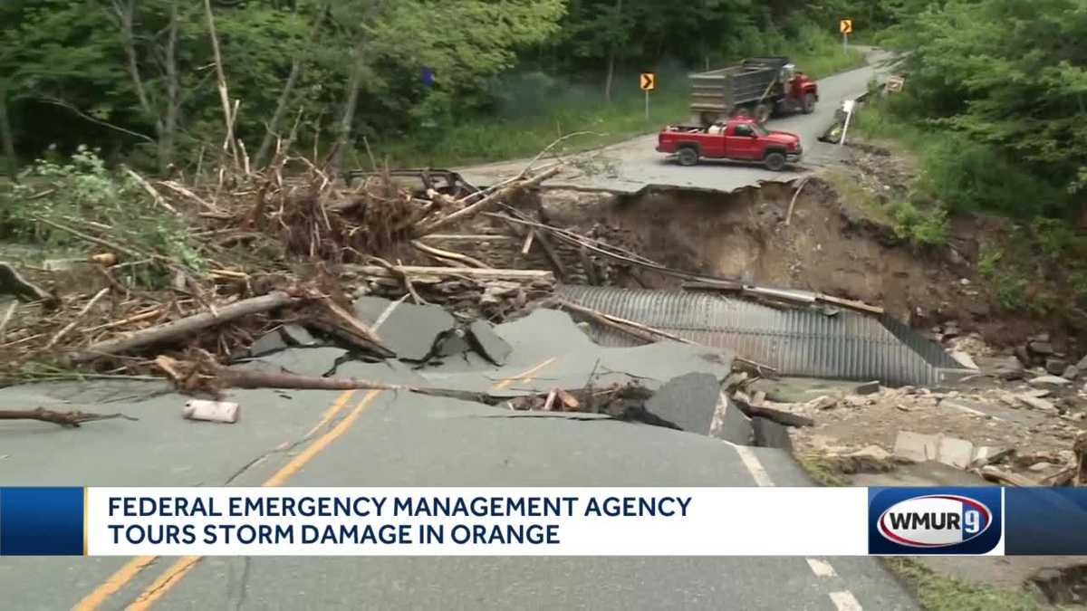 Federal Emergency Management Agency tours storm damage in Orange