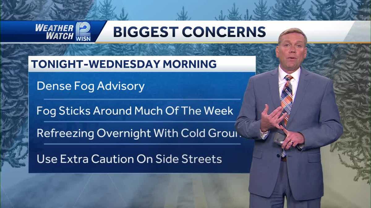 Weather: Fog & Refreezing