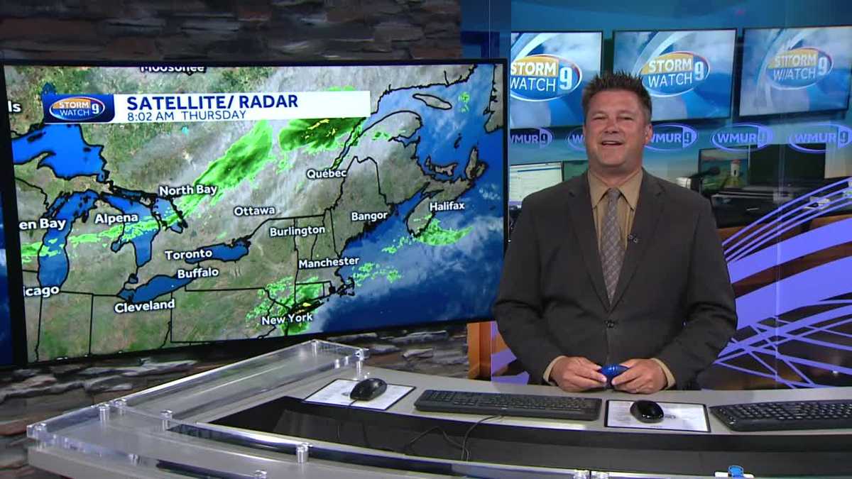 Watch: Scattered thundershowers possible