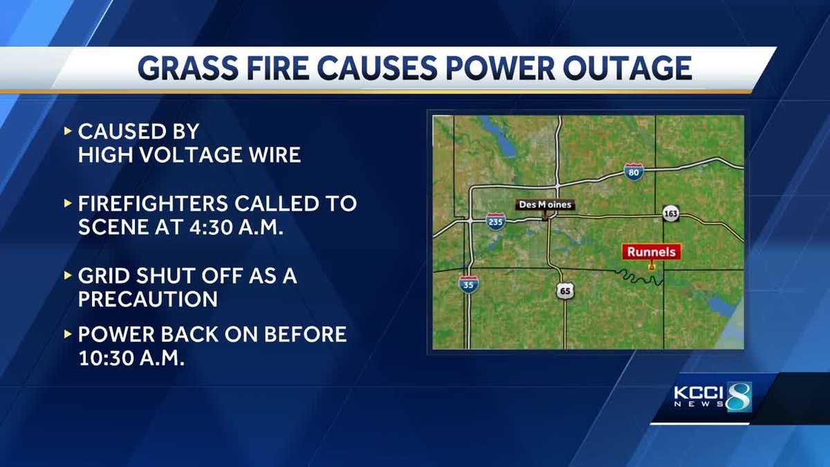 Runnells power outage: Hundreds without power Tuesday morning during ...