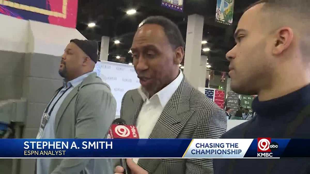 ESPN's Stephen A. Smith talks with KMBC 9