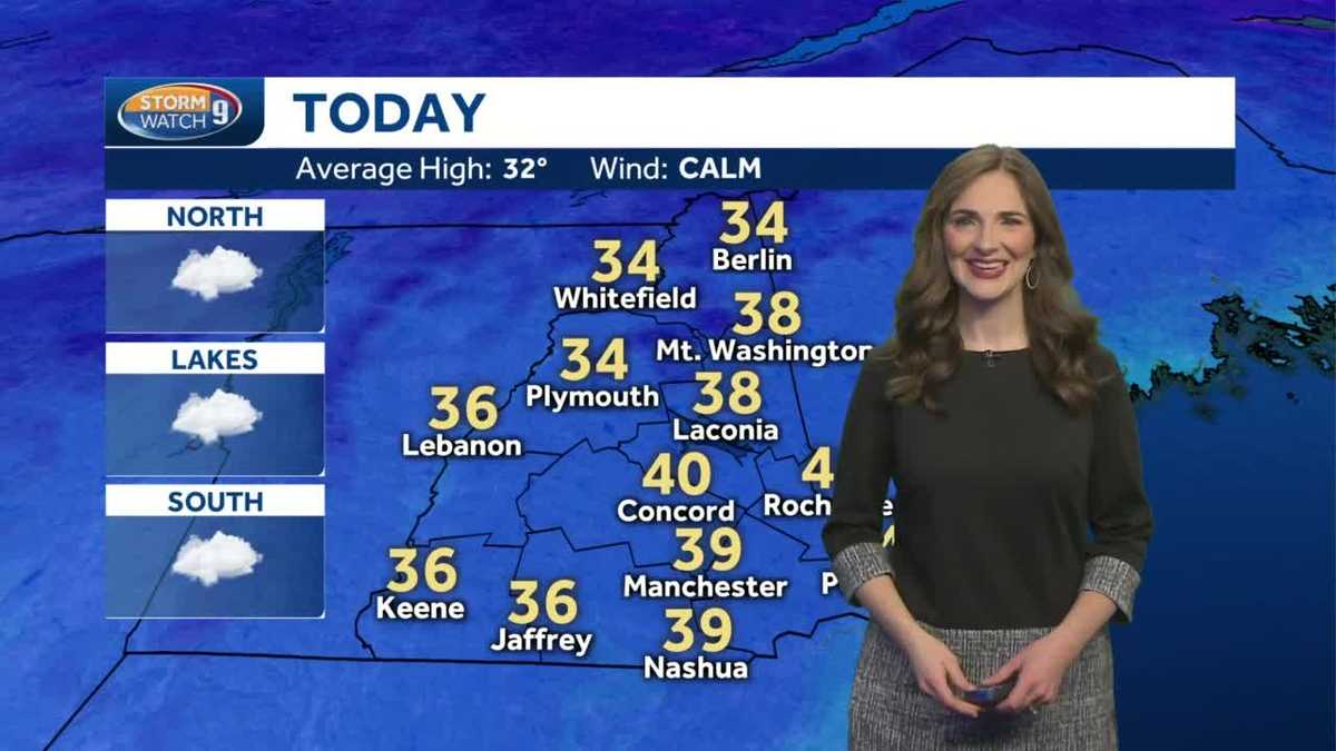 Watch: Scattered flurries and sprinkles likely today