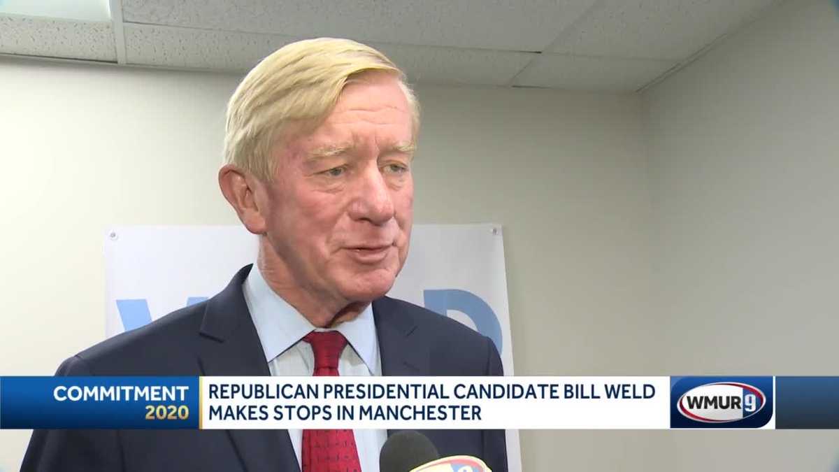 Presidential candidate Bill Weld campaigns in Manchester