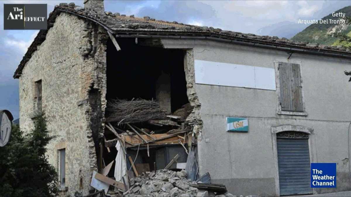 The Devastation in Italy: Before and After
