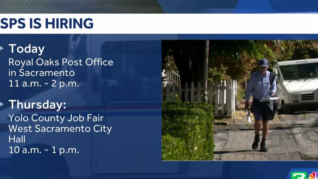 USPS hosting job fairs in Sacramento and West Sacramento this week