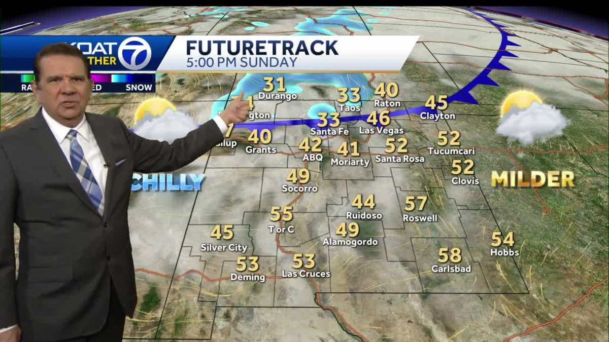 Chilly weekend with increasing snow and cold