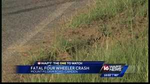 Fatal four wheeler crash