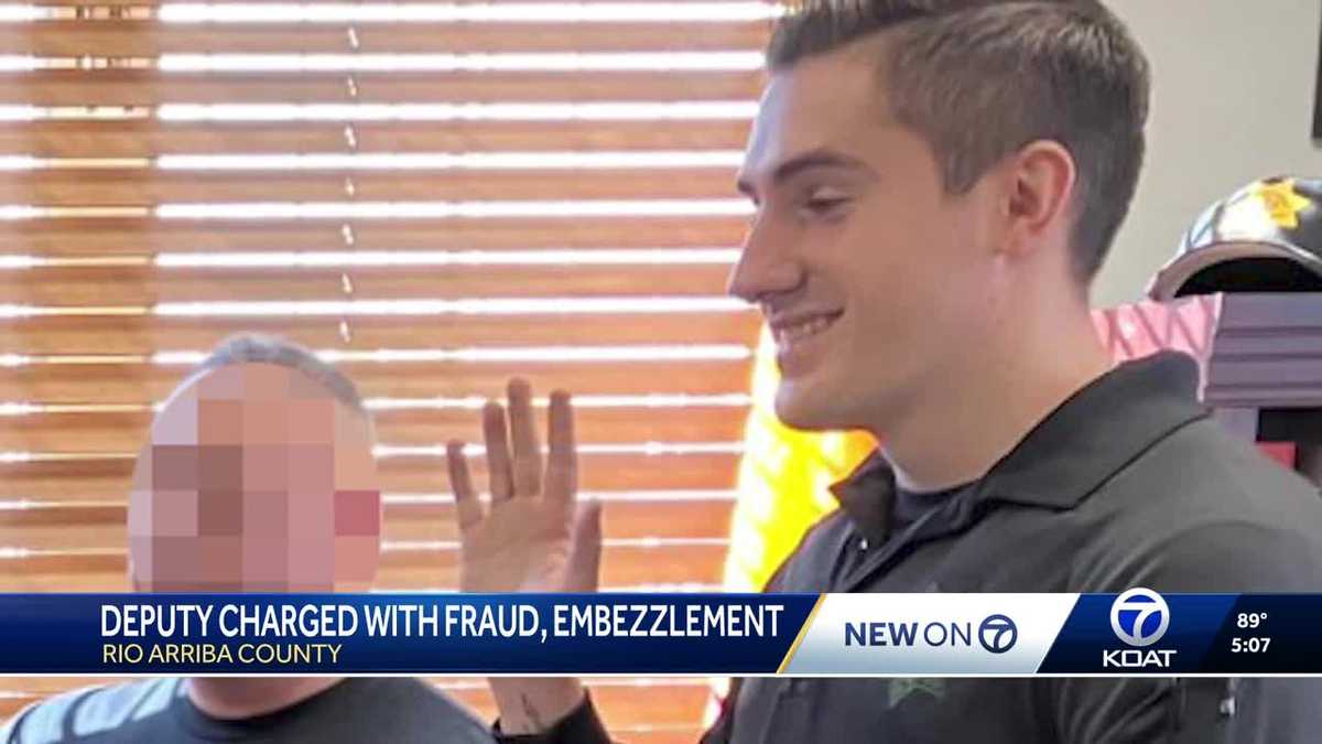 Rio Arriba deputy charged with embezzlement and fraud