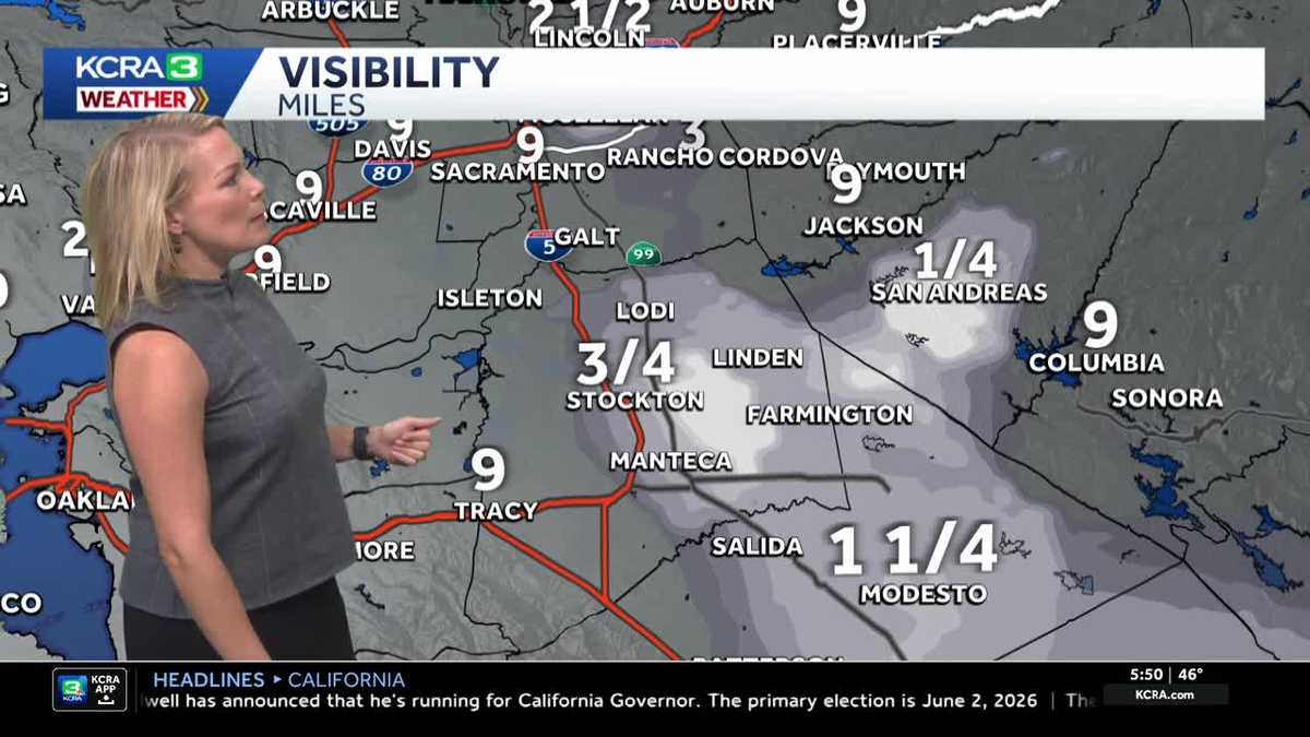 NorCal forecast: Morning fog then a partly cloudy Friday