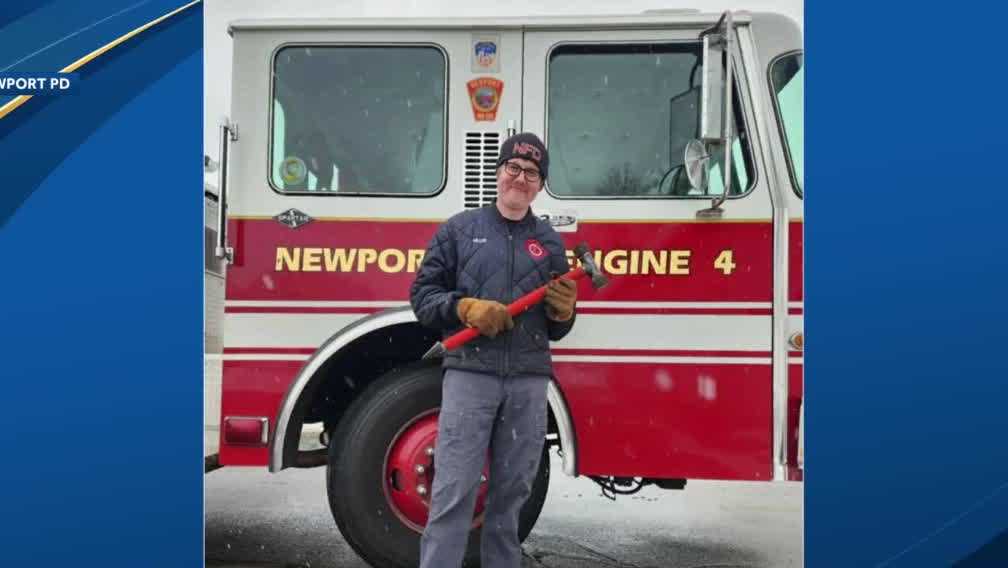 Newport, New Hampshire fire captain given gift after rescue try