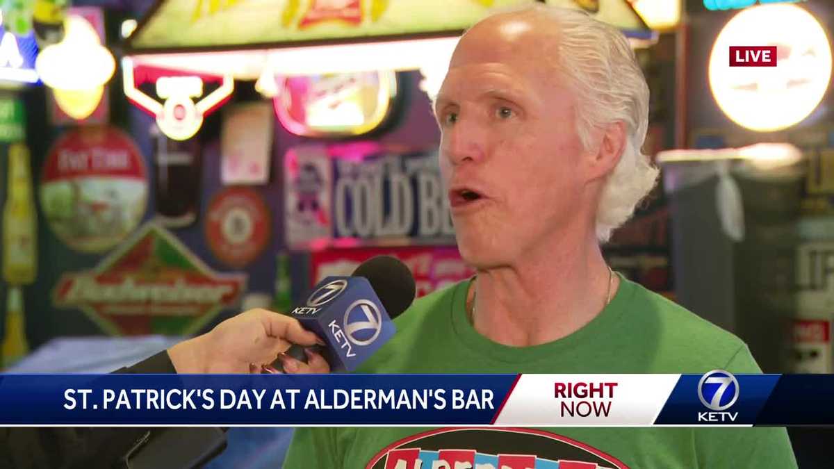 Celebrating St. Patrick's Day at Alderman's