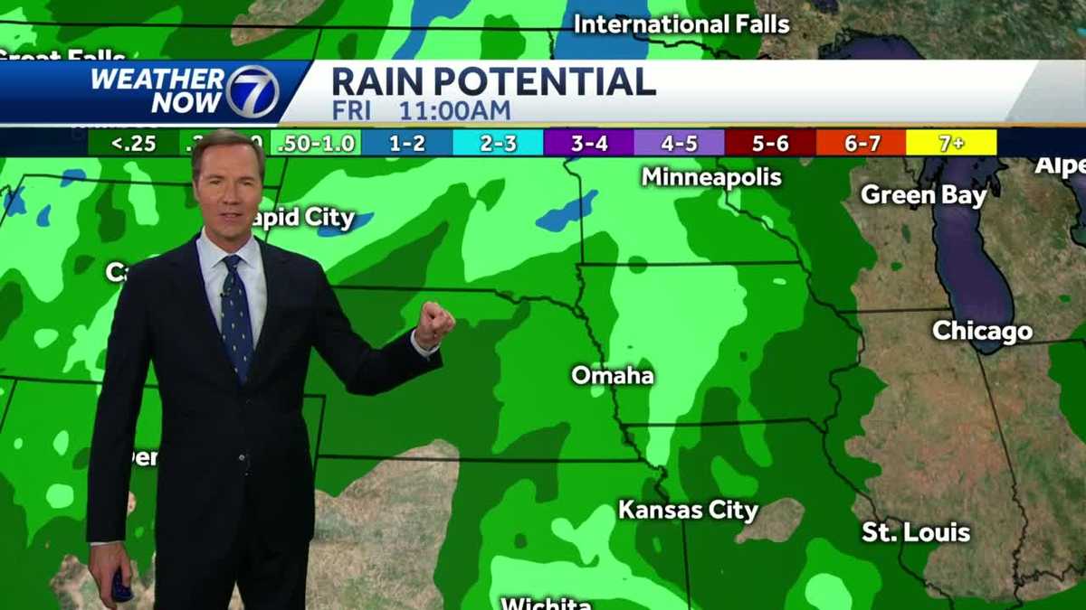 Rain later this week