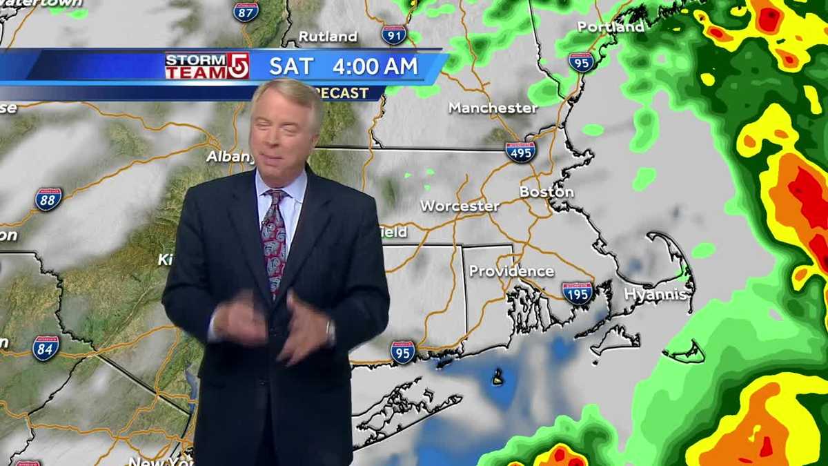 Video: Showers, muggy weather through Saturday