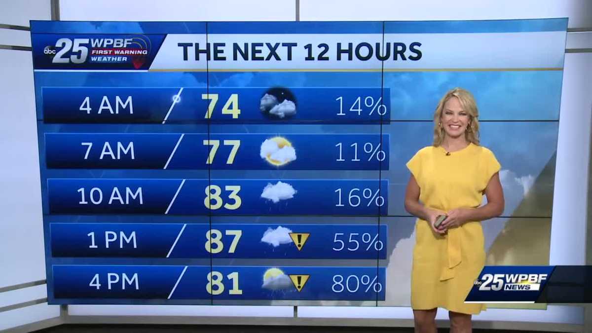 Strong Storms on Tap Again for SFL