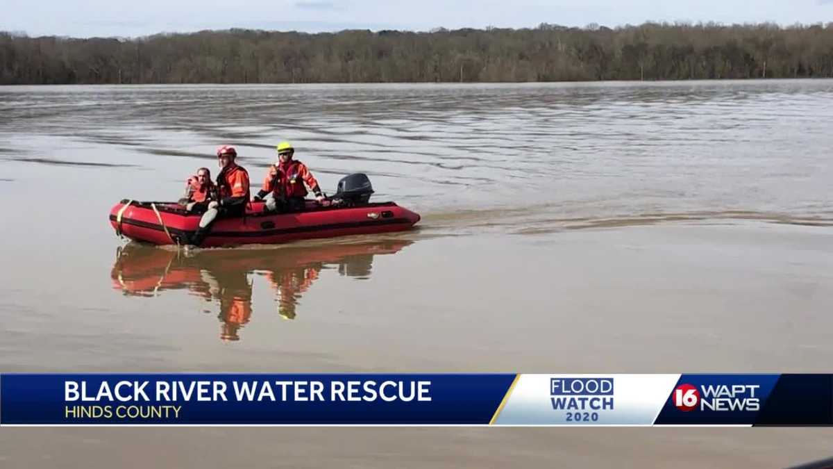 Man rescued from flooded Big Black River