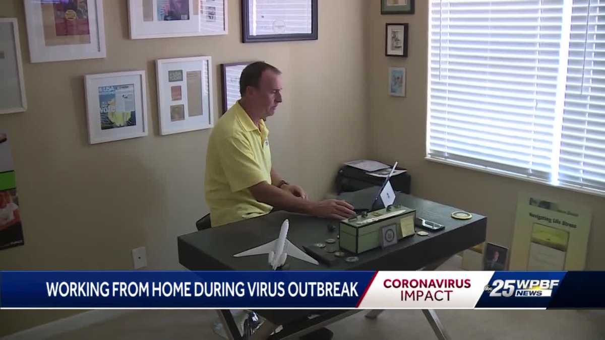 Adapting to working from home amid coronavirus concerns