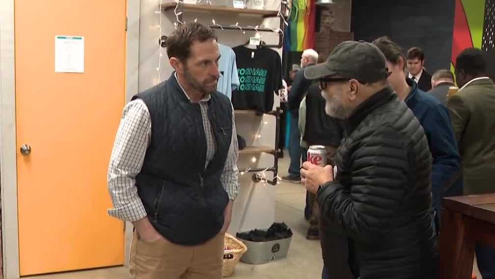 Colorado Rep. Jason Crow visits New Hampshire