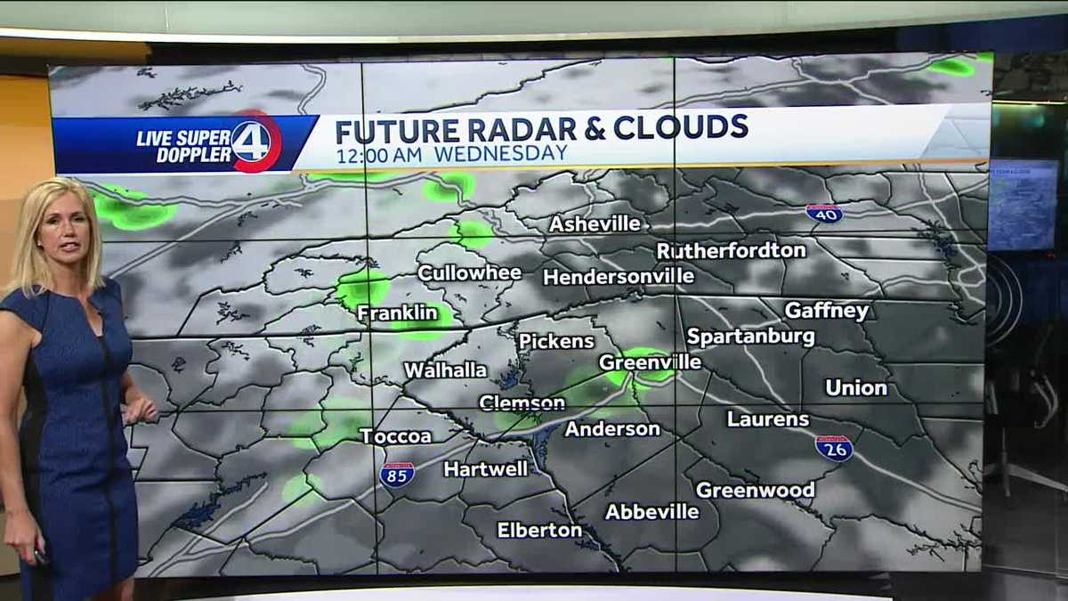 Isolated Thunderstorms Today