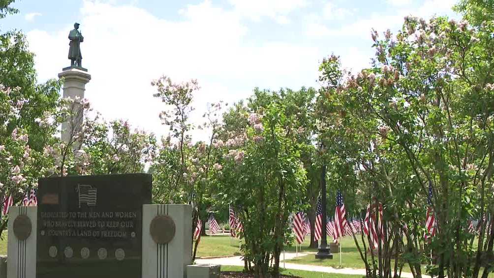 550 American flags displayed in Rochester for Memorial Day