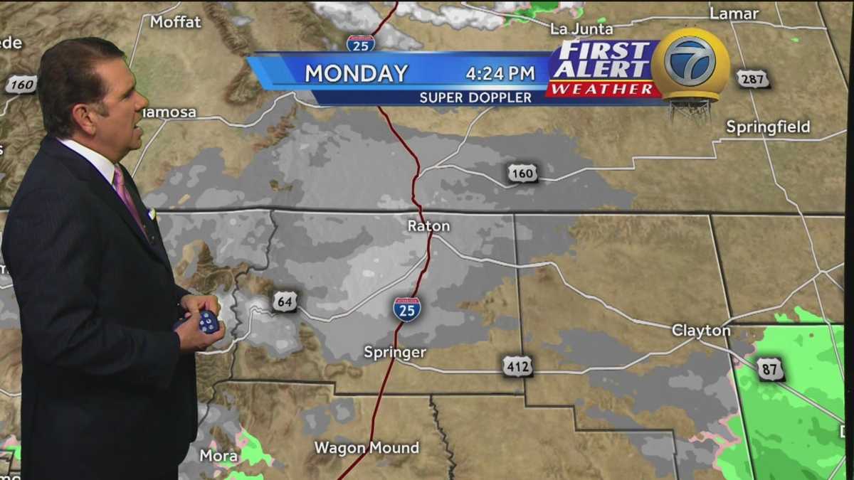 Warm weather ending for some in NM