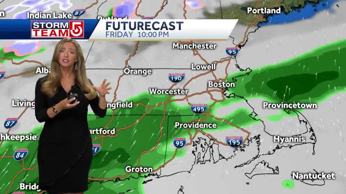 Video: Approaching storm to bring snow, wind, rain