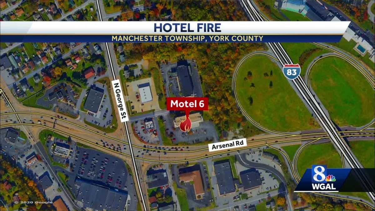 Fire at York Motel 6