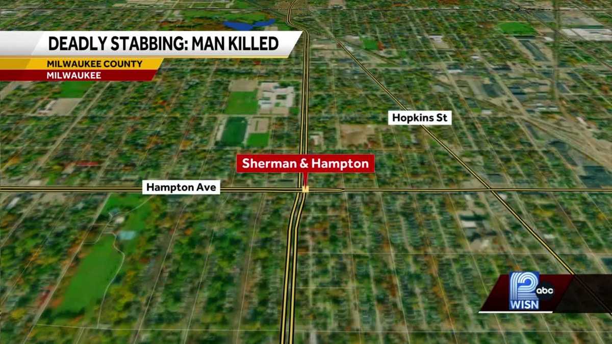 58-year-old Milwaukee man fatally stabbed near Sherman, Hampton