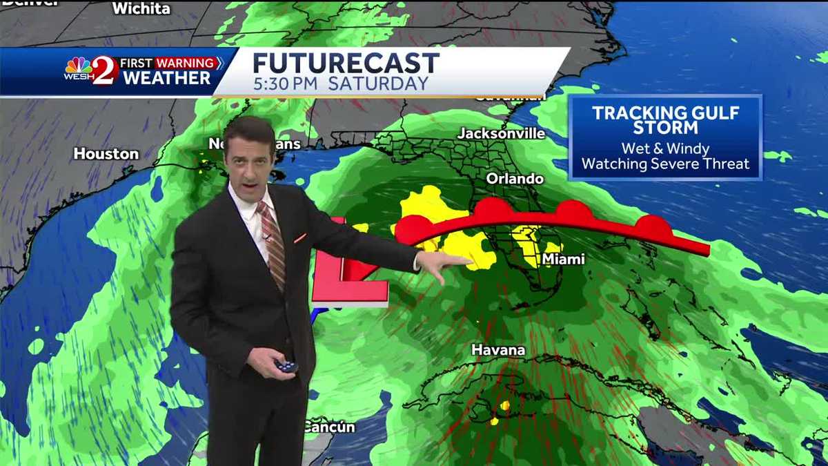 Big weekend storm to bring wind, rain and risk for severe storms!