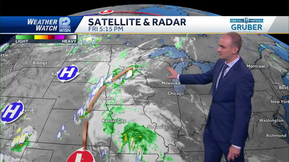 Forecast: Saturday Rain Showers