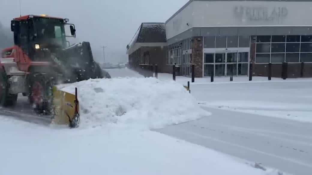 December snow: Storm cleanup underway