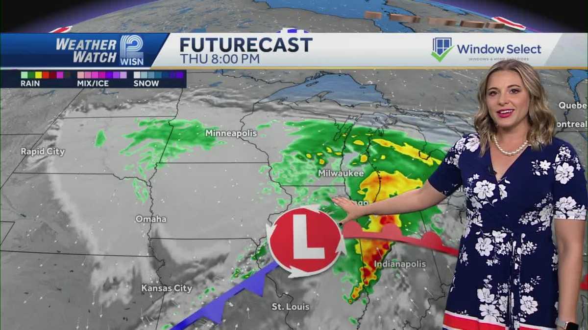 VIDEOCAST: Wet, Windy, & Cool
