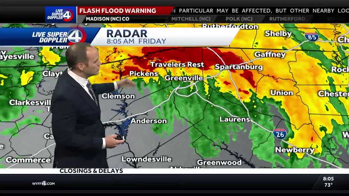South Carolina: 8 a.m. Helene update