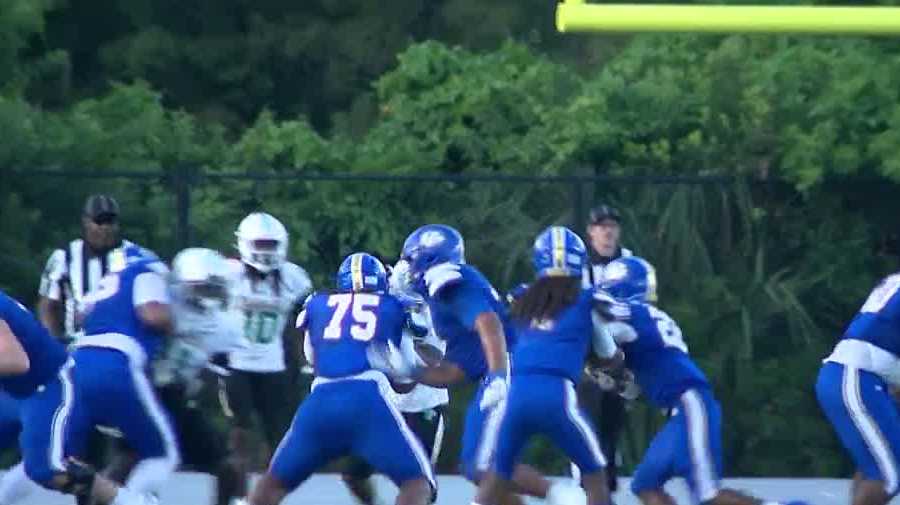 The First Academy Royals defeat Atlantic Delaray Eagles 41-28