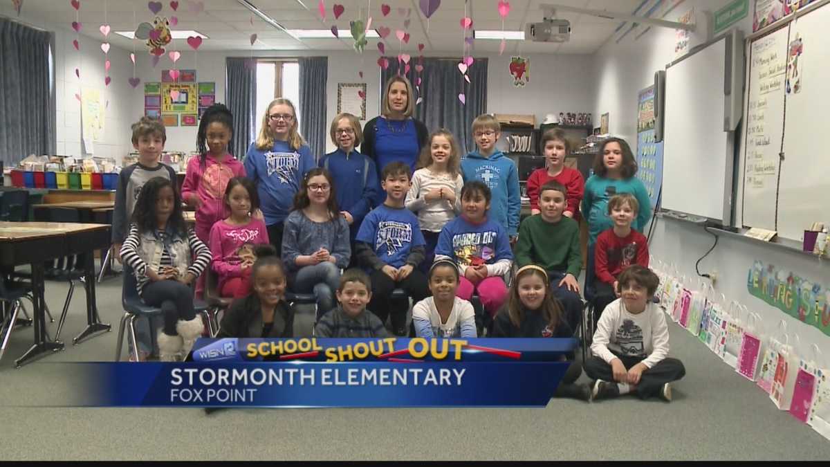 2/6 Shout Out: Third grade, Stormonth Elementary