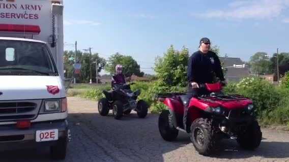 ATVs arrive for Alivia Kail search